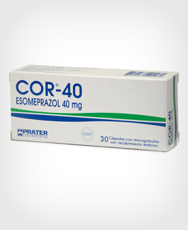 Cor (Esomeprazol) 40 mg x 30 Cápsulas Gastroenterologicos Laboratorios ...