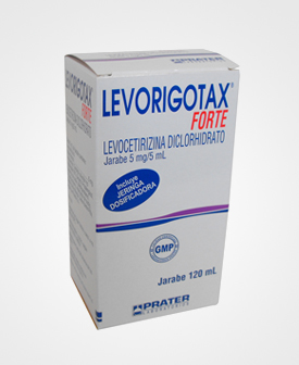 LEVORIGOTAX® FORTE JARABE 5 mg/5mL Alergia-Respiratorio Laboratorios ...